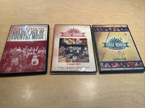 Country’s Family Reunion 3 DVD’s 5 Disc Collection Music, Comedy ...