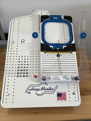 HoopMaster Hooping Station System Embroidery Hoop Fixture – Fast ...
