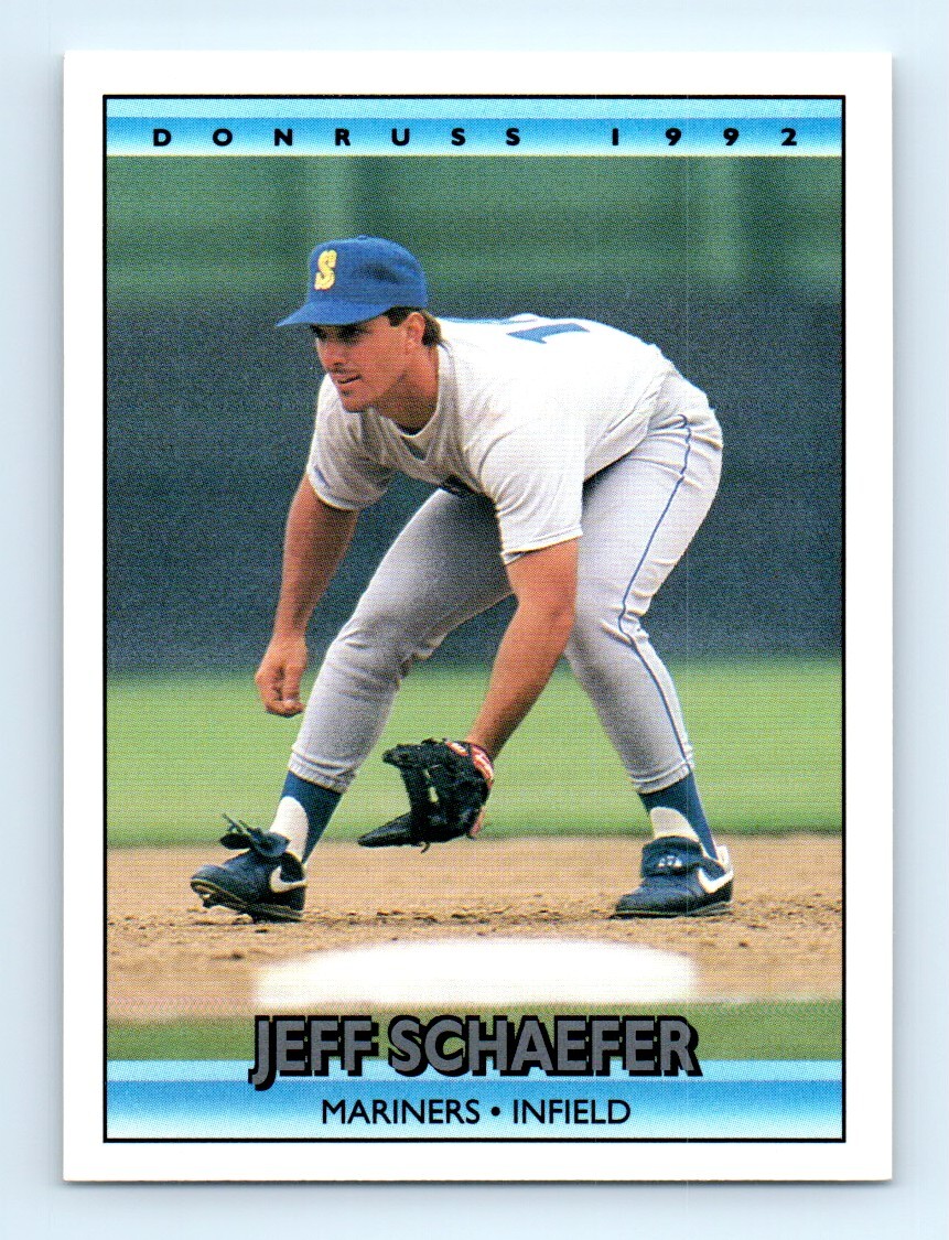 1992 Donruss Jeff Schaeffer Seattle Mariners #525 | eBay