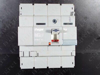 Hager H3 x250 250A 4P Main Isolator Switch HCB251H Four Pole - Free ...