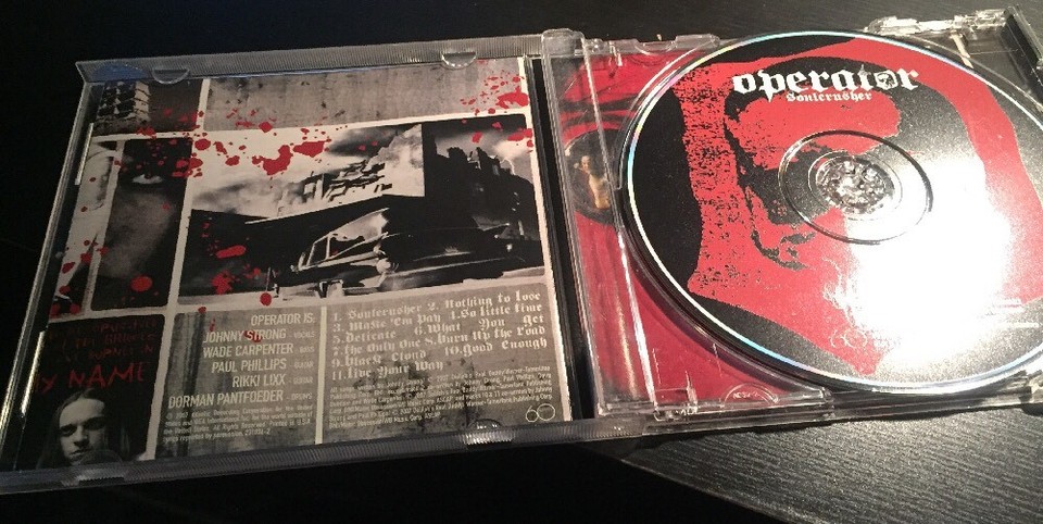 CD Operator: Soulcrusher Soundgaden Promo Rare 75678997983| eBay