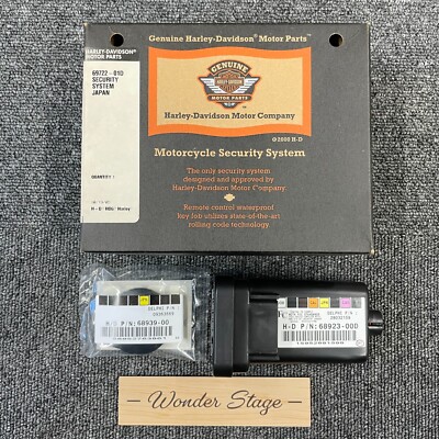 Harley Davidson 68923-00D Turn Signal Security Module & Key Fob Set ...