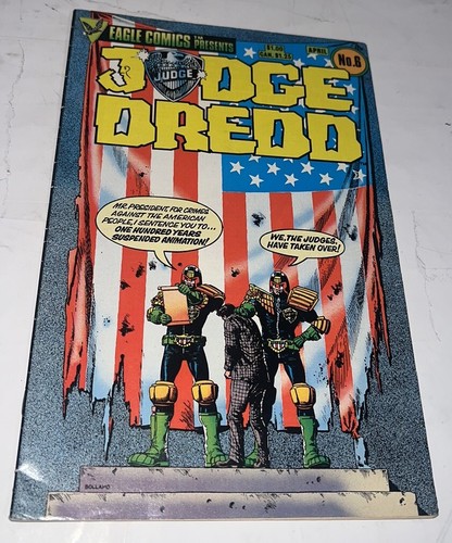 Judge Dredd #6 Eagel Comics 1983 Brian Bolland VF/NM Comic Book | eBay