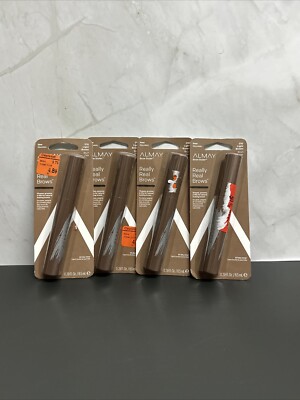 Lot Of 4 Almay Brow Styler Really Real Brows 010 Light Brown 0.29 Oz ...