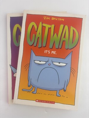 Two Catwad Books It's Me, It's Me, Two by Jim Benton | Scholastic | eBay