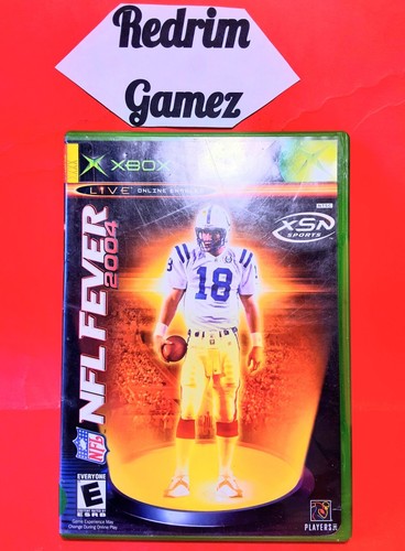 NFL Fever 2004 Black Label Original XBOX Video Games Arcade | eBay