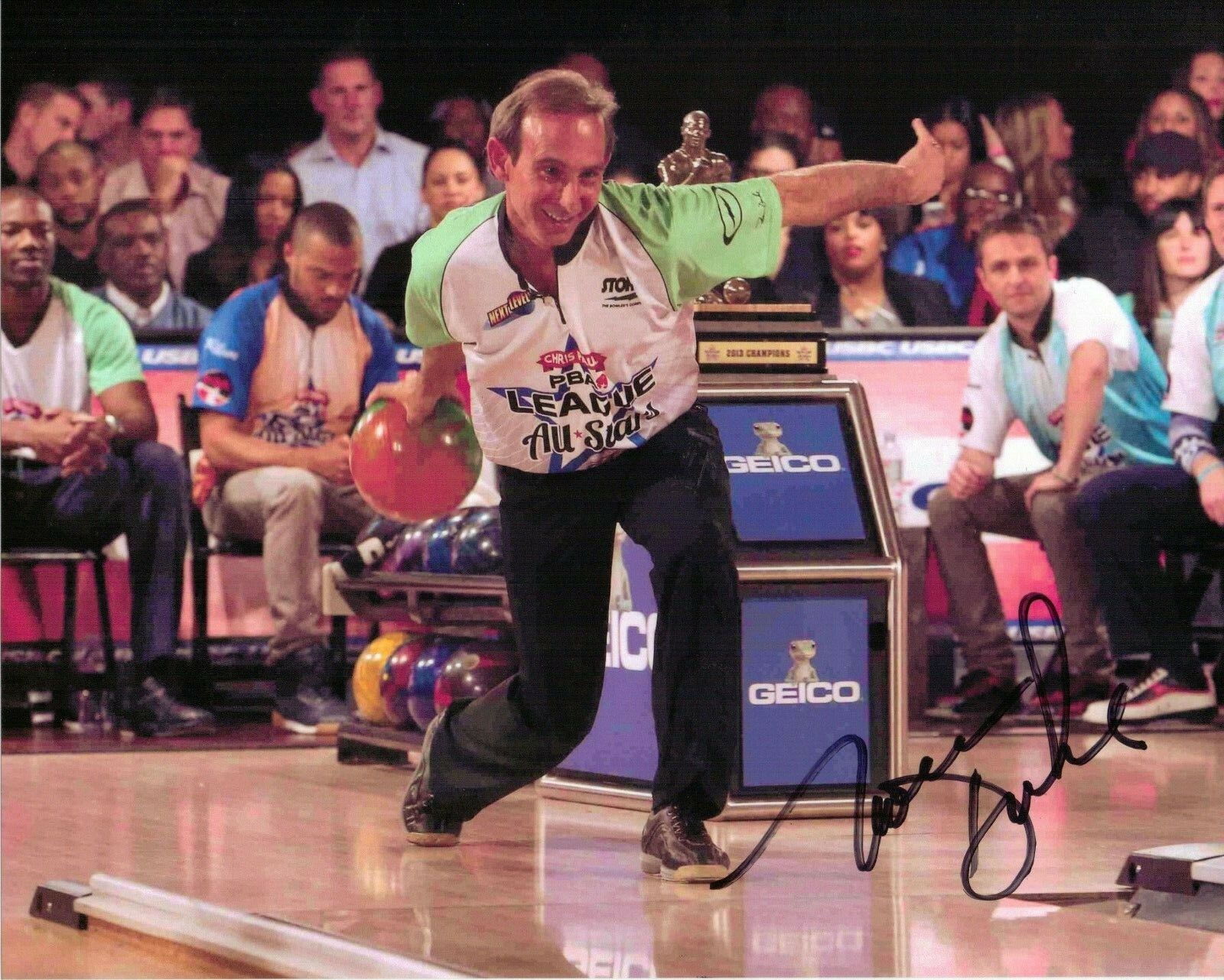 Norm Duke PBA Bowler Bowling Signed Autographed Glossy 8 x 10 Photo | eBay