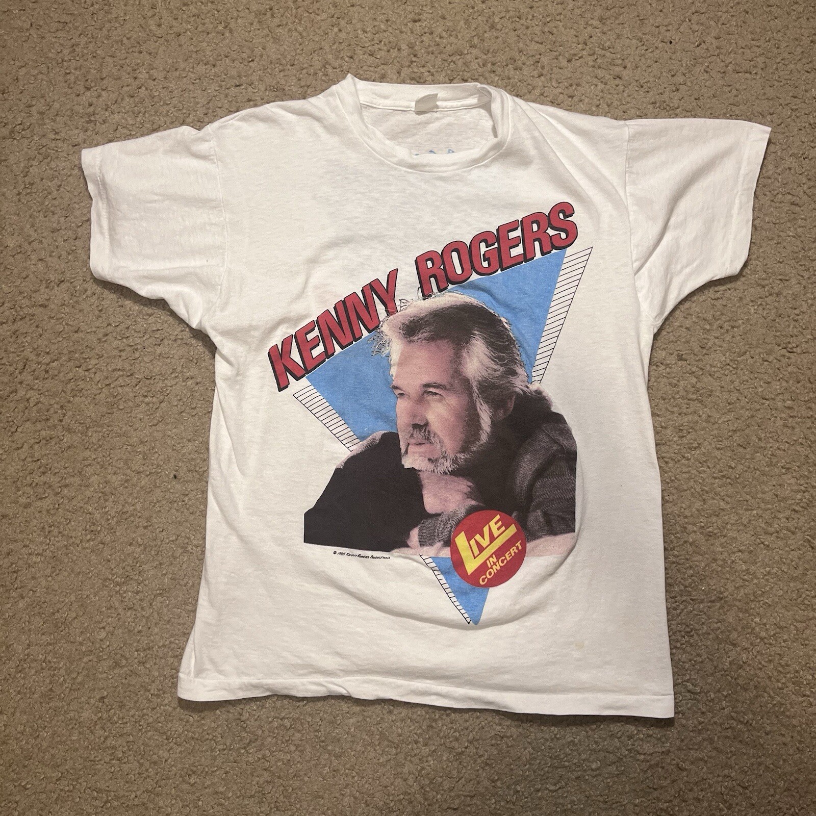 Vintage 1985 Screen Stars Kenny Rogers “Live in Conce… - Gem