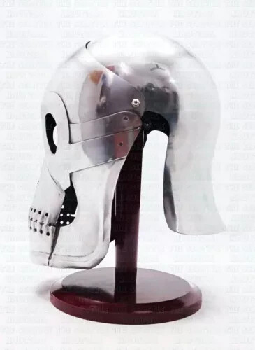 Medieval Warrior Full Face Armor M Steel Skeleton Skull Helmet Gift 4 ...