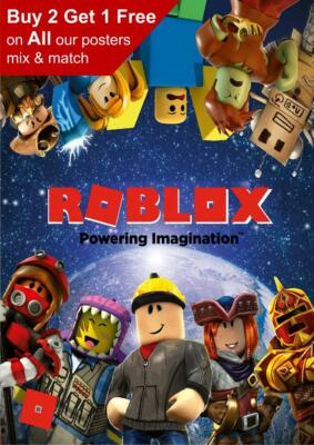 Roblox Game Poster A5 A4 A3 A2 A1 | eBay UK