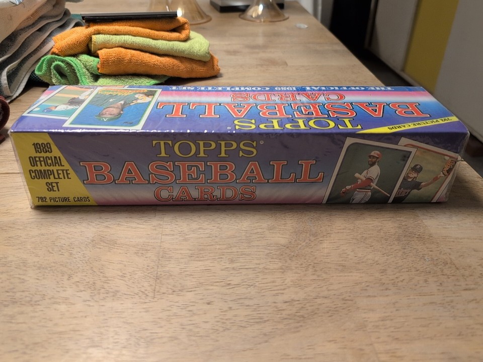 Collectible Factory Sealed Topps 1989 Official Complete Set Of Baseball ...