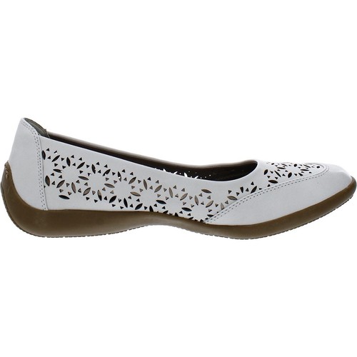 Array Womens Jordan Ivory Slip On Ballet Flats Shoes 11 Narrow (AA,N ...