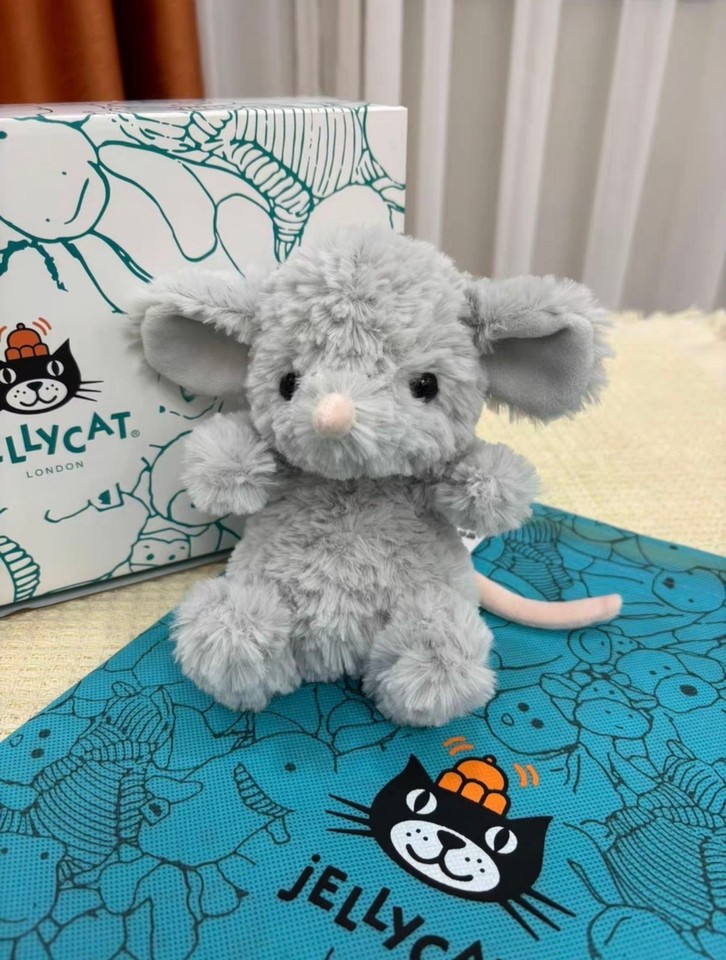 Jellycat Yummy Mouse Soft plush doll Tag+ Dust Bag new 1PC | eBay UK