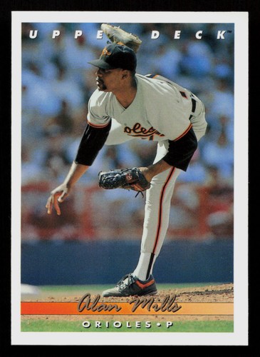 1993 Upper Deck Alan Mills #312 Baltimore Orioles Baseball Card | eBay