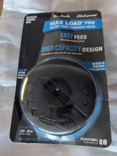 NEW Shakespeare Max Load Pro Bump Replacement Trimmer Head-Universal ...