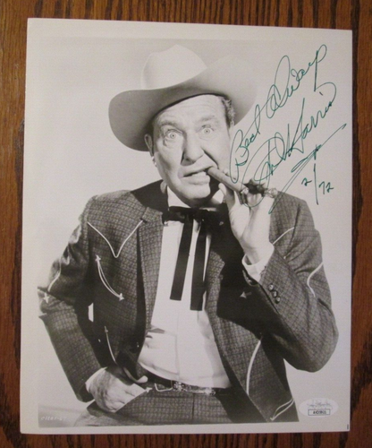 VINTAGE PHIL HARRIS Auto Signed Photo "THE WILD BLUE YONDER" Actor COA ...
