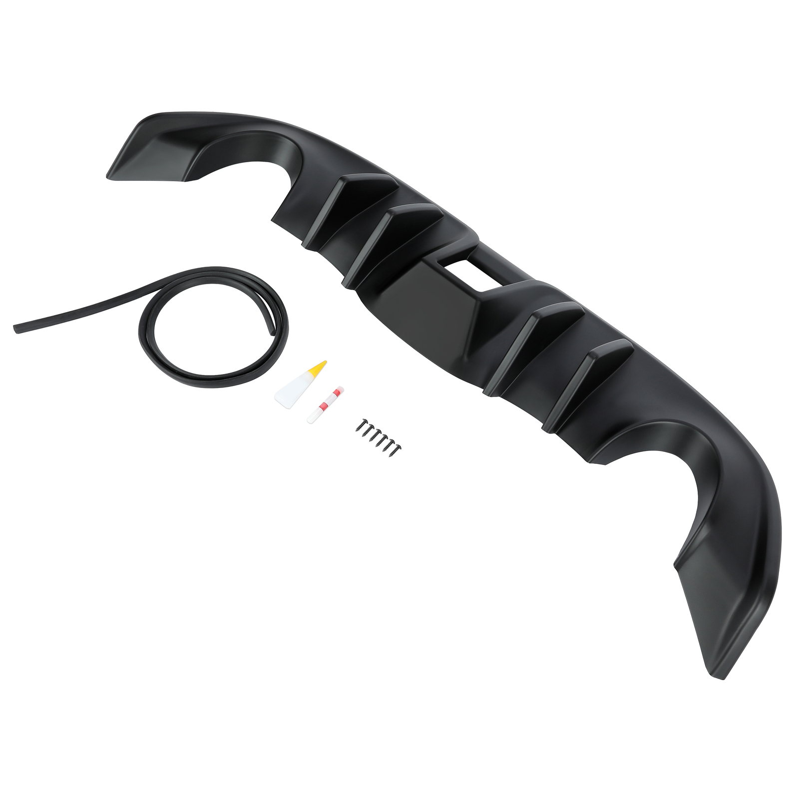 For Nissan 370Z 2009-2020 Matte Black Rear Bumper Lip Lower Valance ...