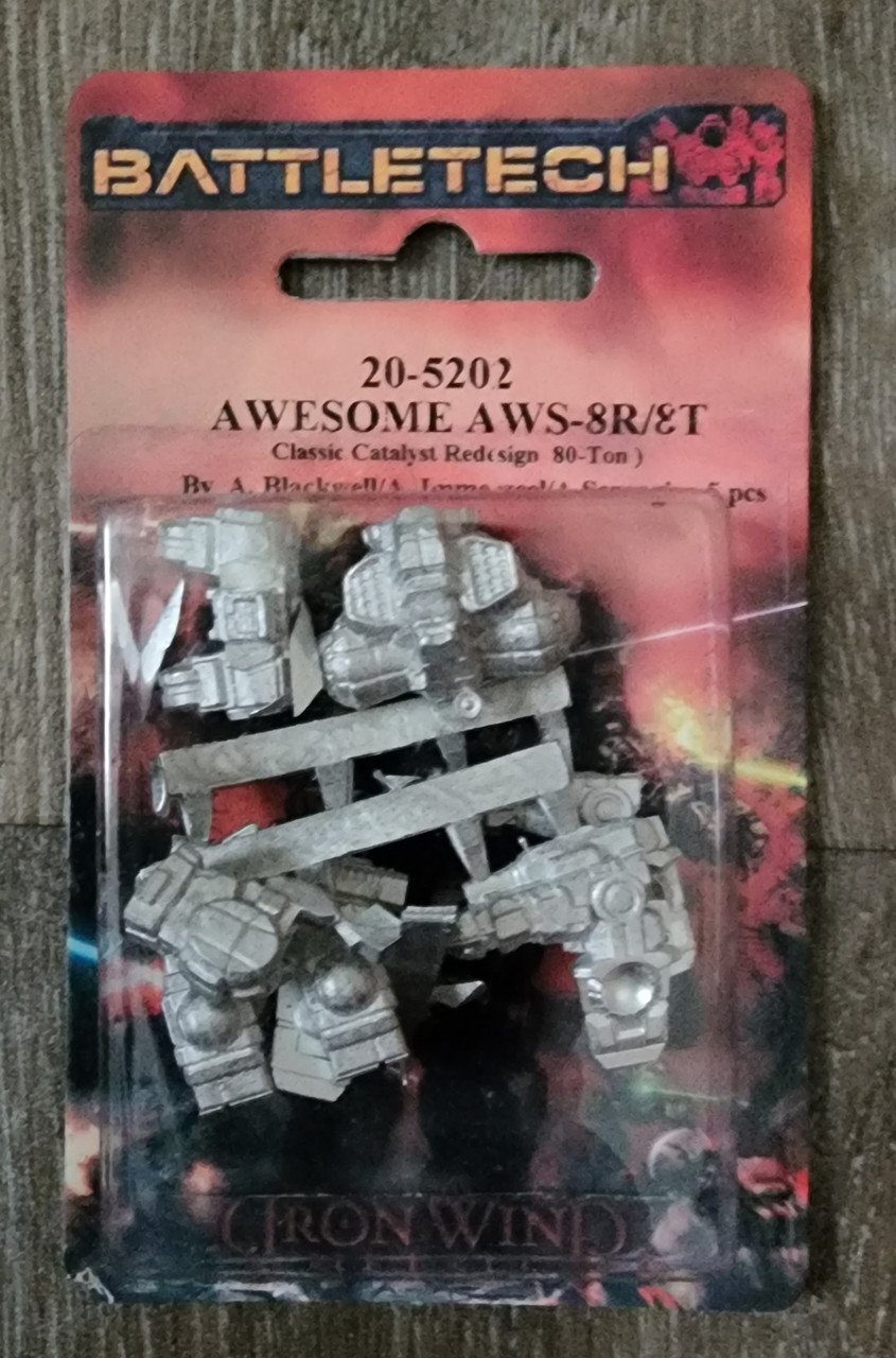 BattleTech 20-5202 Awesome AWS-8R/8T (*See Per Order Flat Rate Shipping ...