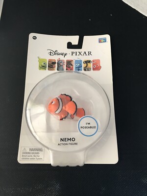 DISNEY PIXAR NEMO POSEABLE ACTION FIGURE THINKING TOY 2014 VHTF | eBay