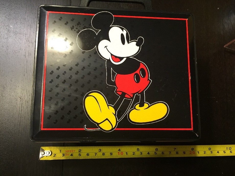 Walt Disney Parks and Resort Mickey Mouse Tin W/Handle(Tin only) | eBay