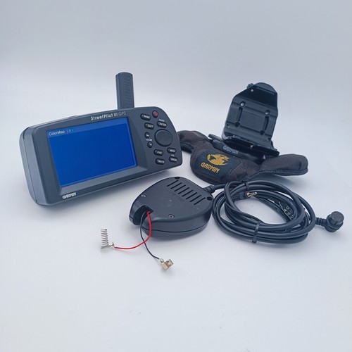 Garmin StreetPilot III Color GPS 3 Chart Plotter Marine Auto Boat Car ...