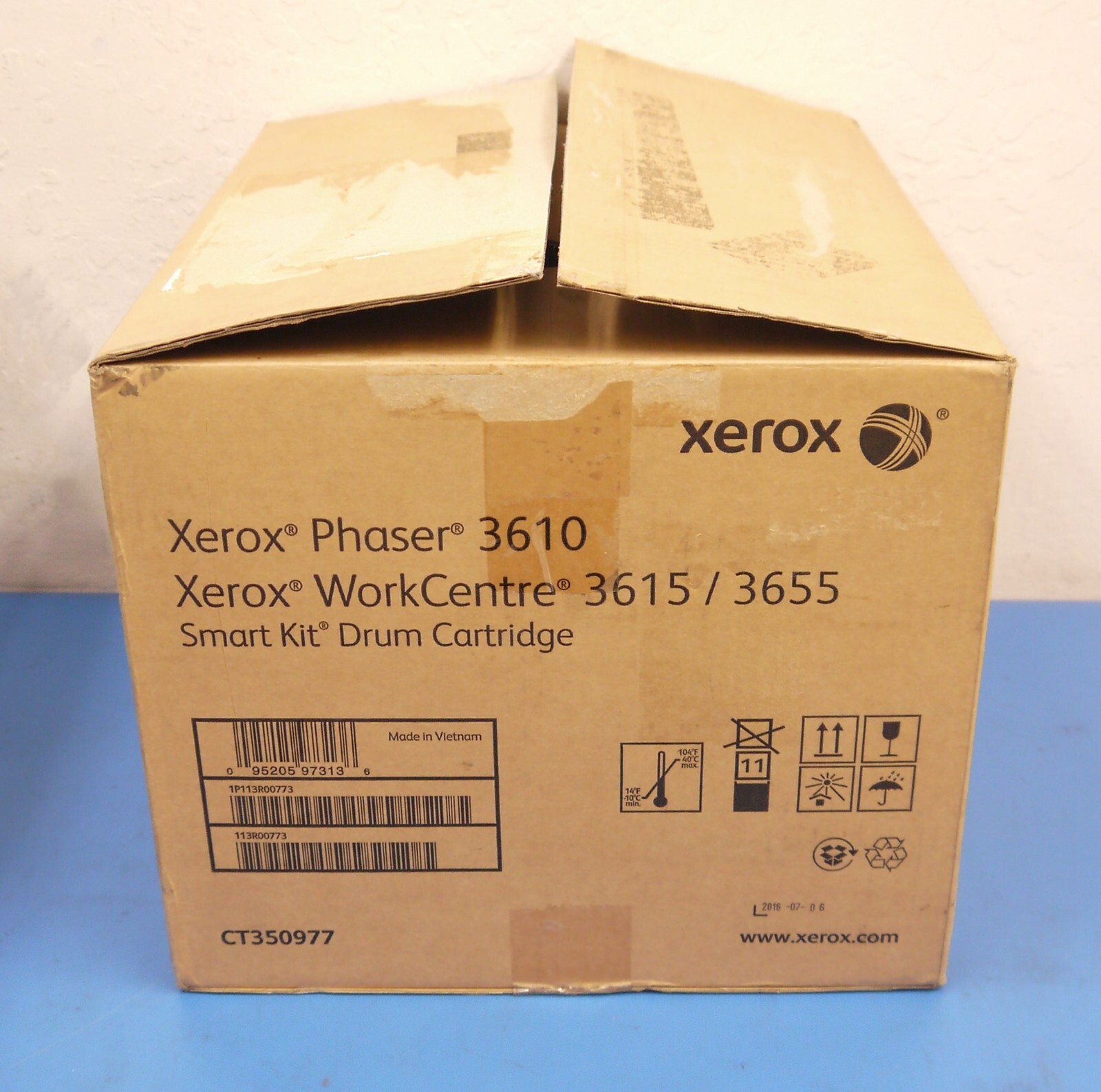 Xerox Phaser 3610 WorkCentre 3516/3655 Smart Kit Drum Cartridge (Open ...