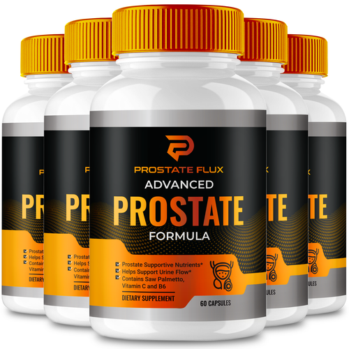 (5 Pack) Prostate Flux Men Capsules, Men Dietary Supplement Pills (300 ...