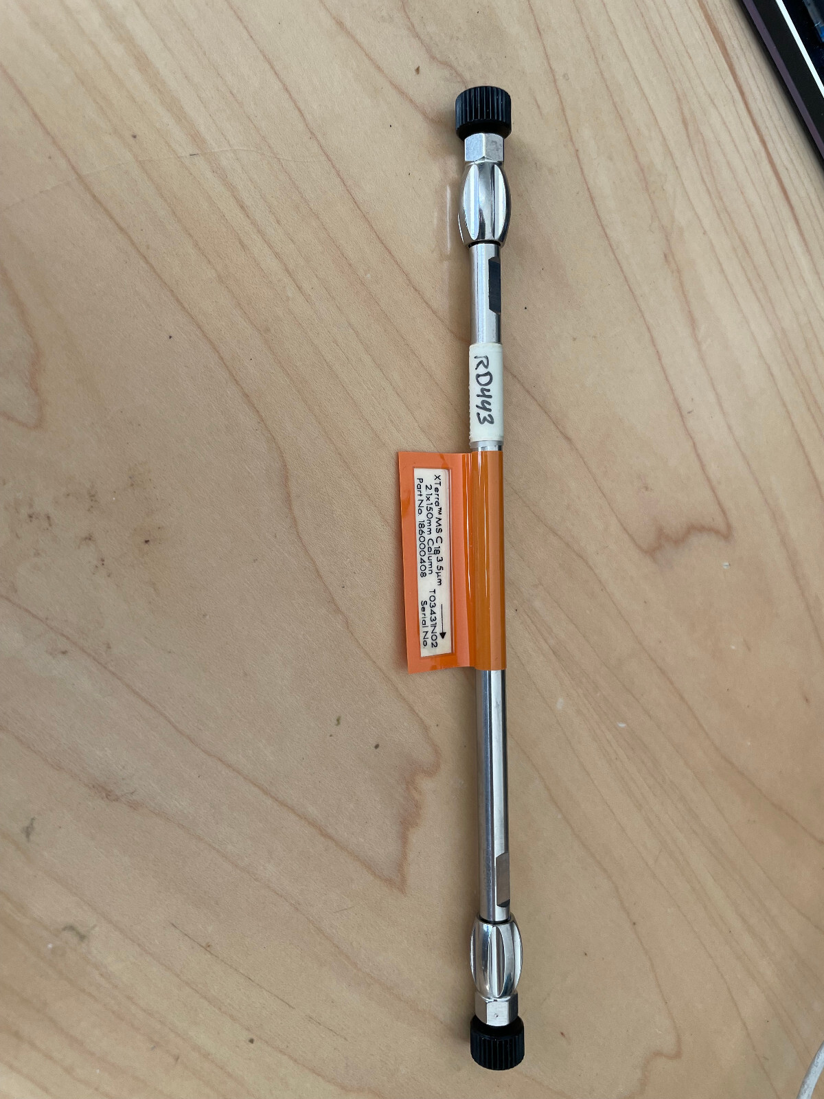 HPLC column Waters Xterra MS C18 3.5um 150x4.6 mm used 186000408 | eBay