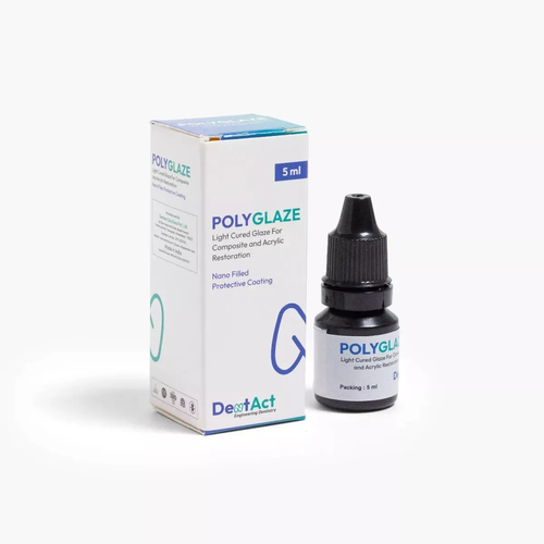 DentAct PolyGlaze Light Cure Glaze Composite & Acrylic Restoration II ...