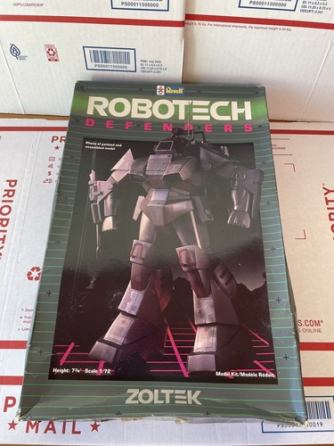 Vintage 1984 Robotech Defenders ZOLTEK Revell Model Kit 1/72 | eBay