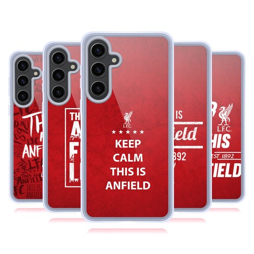 LIVERPOOL FC LFC THIS IS ANFIELD GEL CASE COMPATIBLE WITH SAMSUNG ...