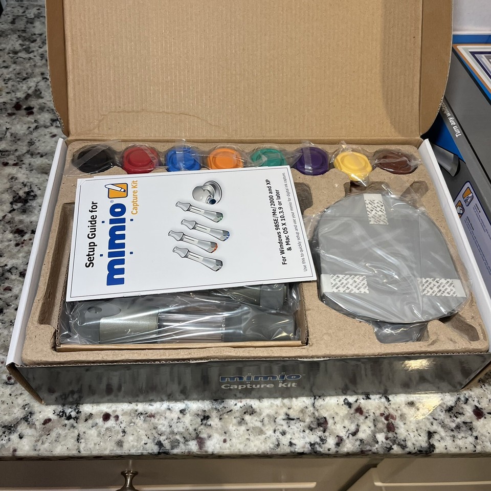 NEW! - Mimio Interactive & Capture Kit -Digital Whiteboard System ...