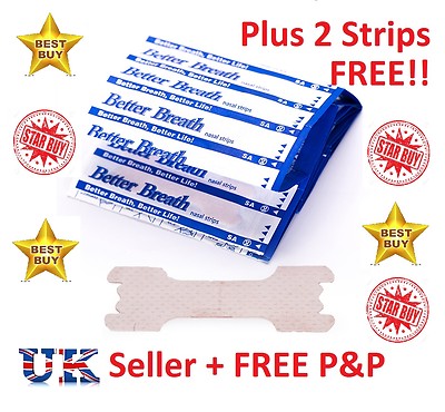 5 - 200 BETTER BREATH NASAL STRIPS RIGHT STOP ANTI SNORING UK BOOTS ...