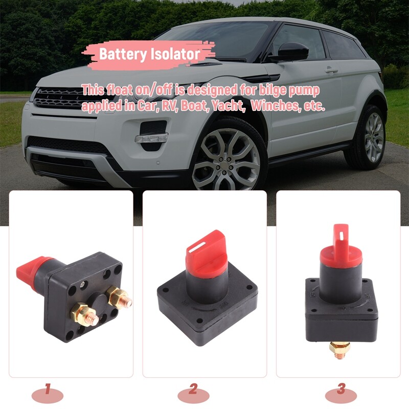 Battery Switch Disconnect Switch Rotary Isolator Cut OFF Switch for ...