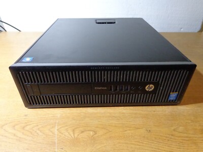 HP Compaq EliteDesk 800 g1 SFF PC Intel I5-4590 3.3GHz 8GB Ram C8N26AV ...