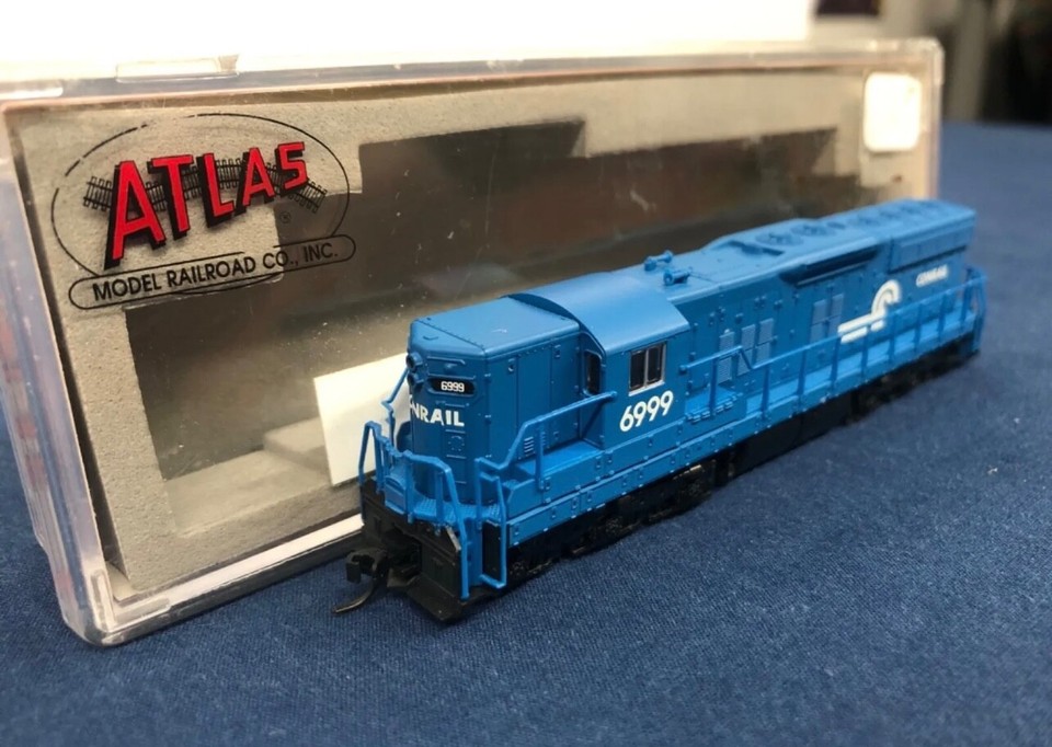 Atlas N Scale Conrail #6999 SD-7 Diesel Engine 53637 w/ DCC (T) | eBay