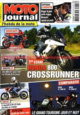 MOTO JOURNAL 1947 BMW K1600 GT K1300 YAMAHA XS 1100 KTM 125 Duke HONDA ...