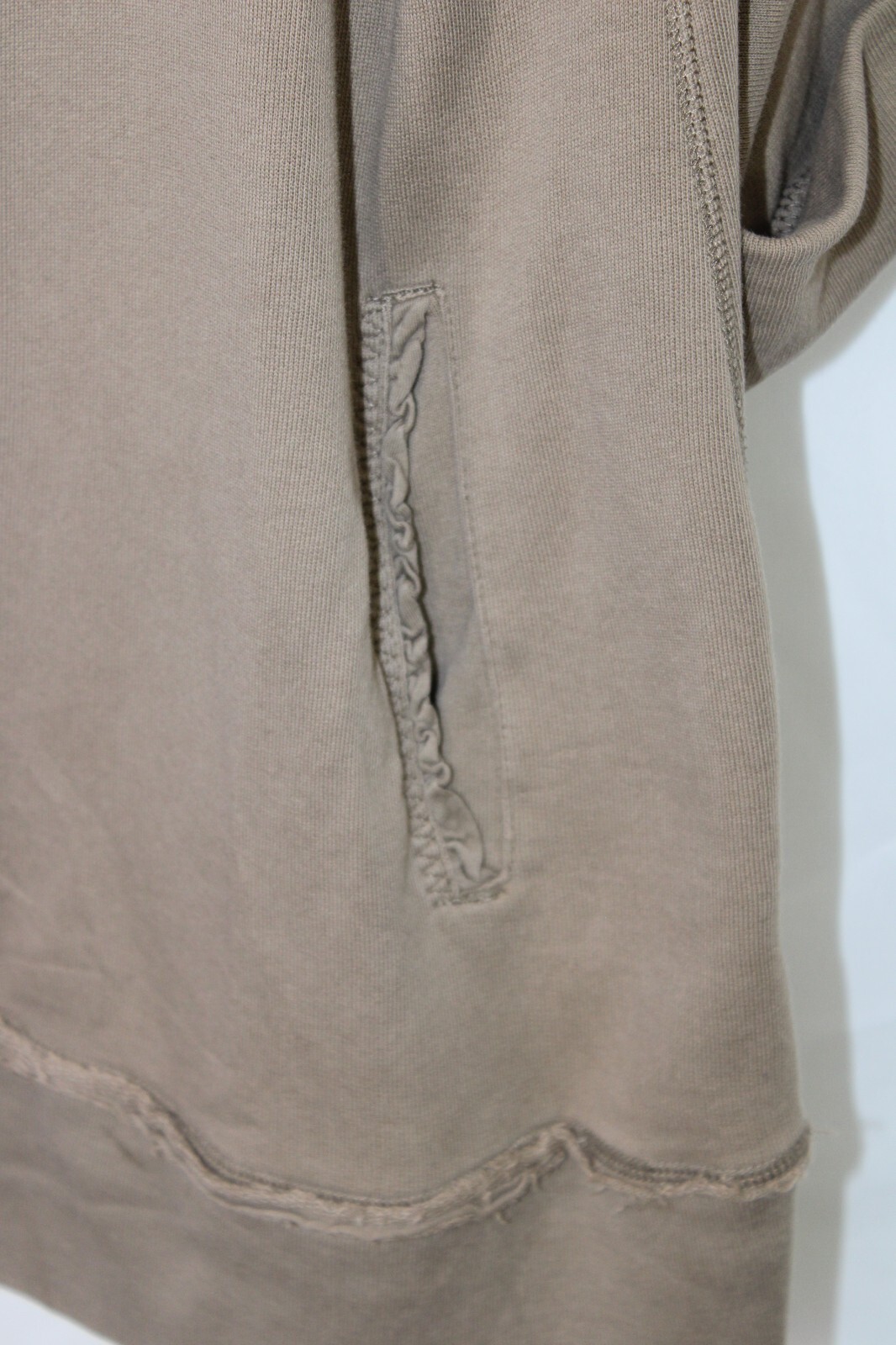 Soft Surroundings Women S Peruvian Pullover Taupe Style 26329 Ruffle ...