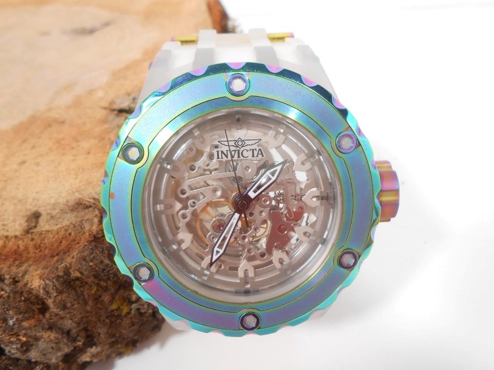 INVICTA Watch Subaqua Auto Model 25133 Stainless Steel Blue Silver ...