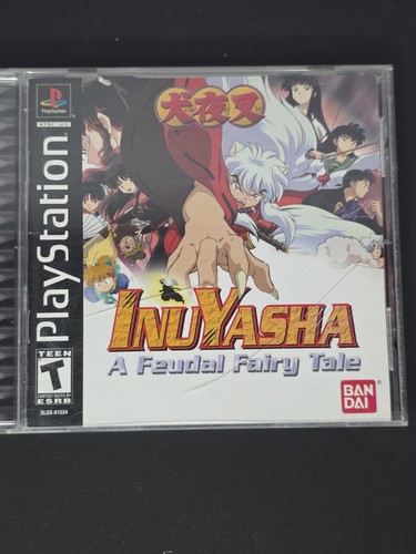 Inuyasha: A Feudal Fairy Tale (PS1, 2003) Black Label CIB – Tested ...