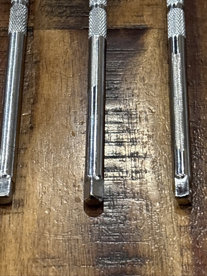 Proto Tools 1/4” Drive Extensions 3pc 6 Inches Long 4761 USA Excellent ...