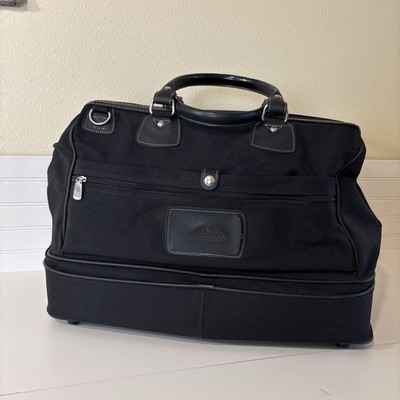 Samsonite Better Than Basics Black Drop Bottom Weekender Duffle Bag | eBay