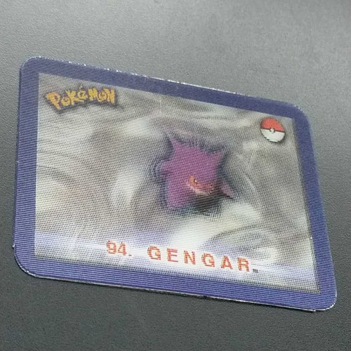 Rare Gengar 3D Card Advanced Generation Book Pokemon Lenticular GENGER ...