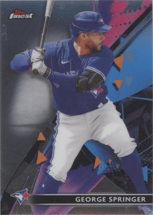 2021 Topps Finest - George Springer #17 for sale online | eBay