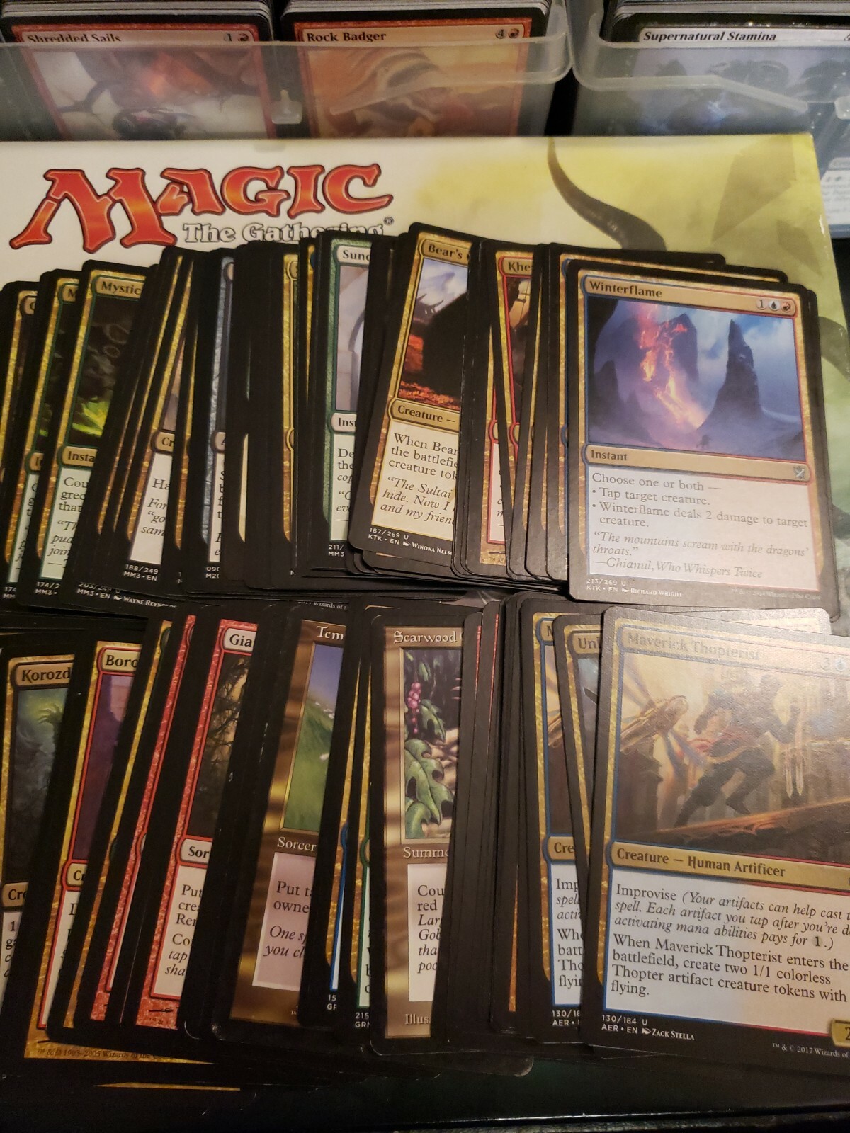 50 MULTI-COLOR / MULTICOLORED MAGIC THE GATHERING MTG CARDS LOT WITH ...