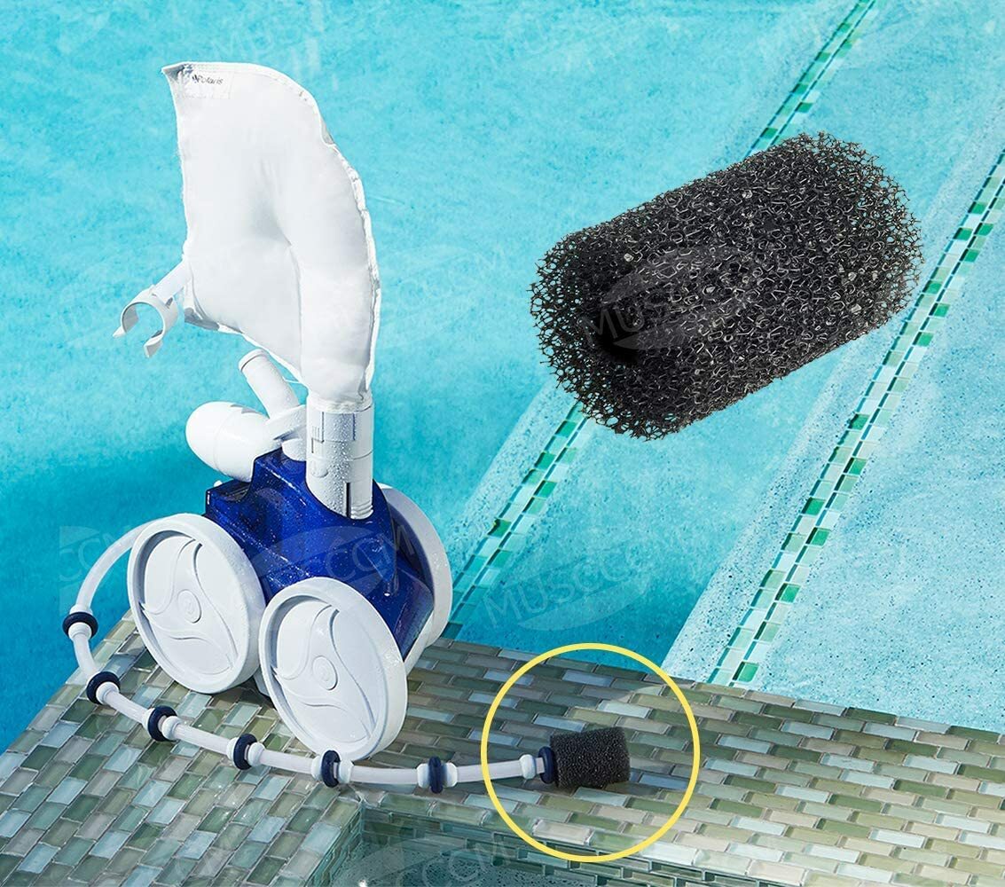 12 Pack MiMoo Sweep Hose Tail Scrubbers Replacement for Polaris Pool ...