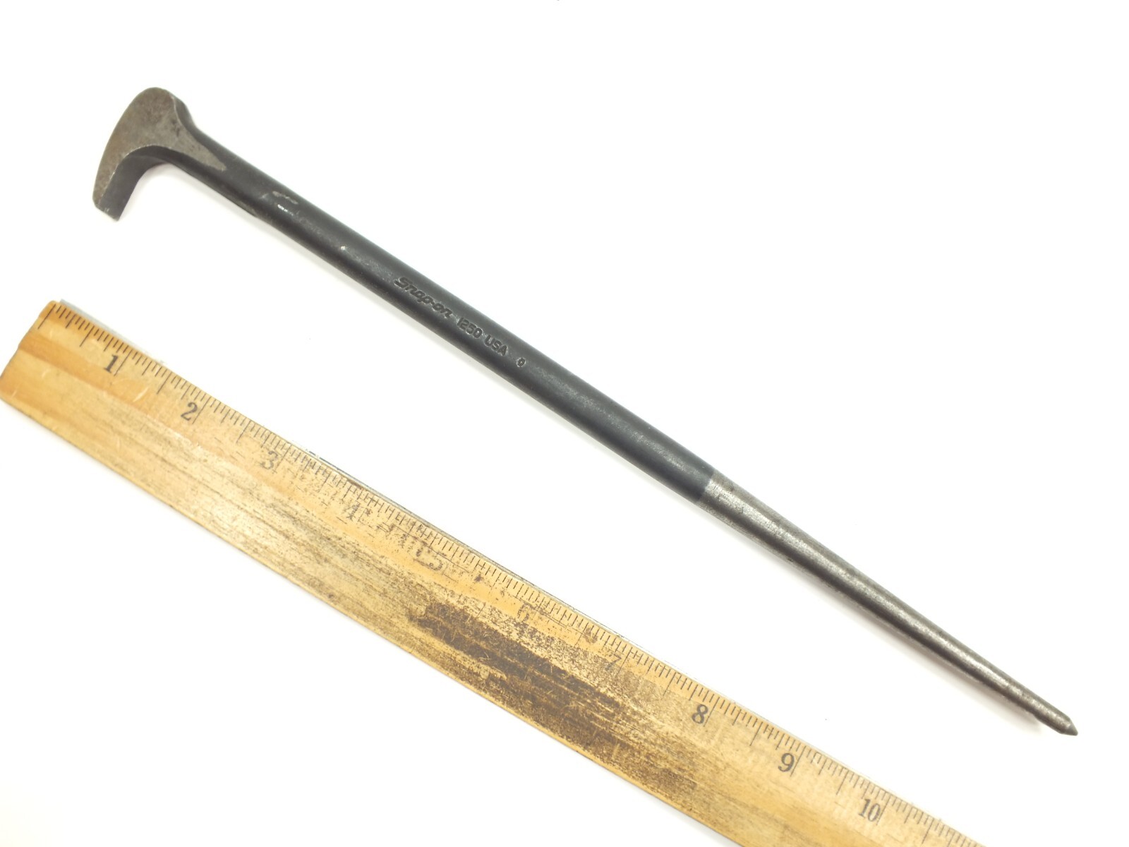 SNAP-ON TOOLS 12" PRYBAR - 1250 - USA PRY BAR CROWBAR CROW LADY FOOT ...