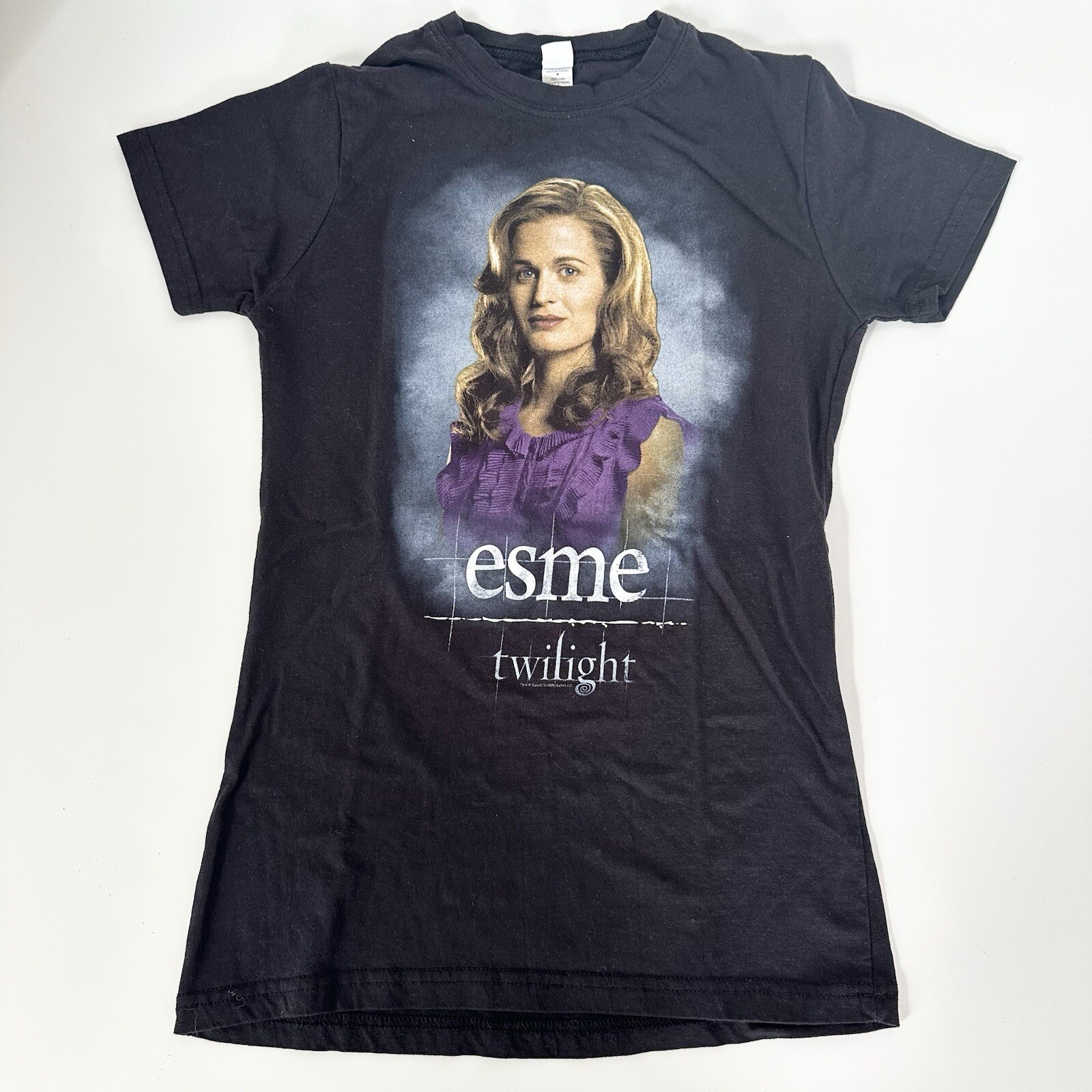 Twilight Saga Esme Baby Tee Y2K Emo Goth Vampire Size… - Gem