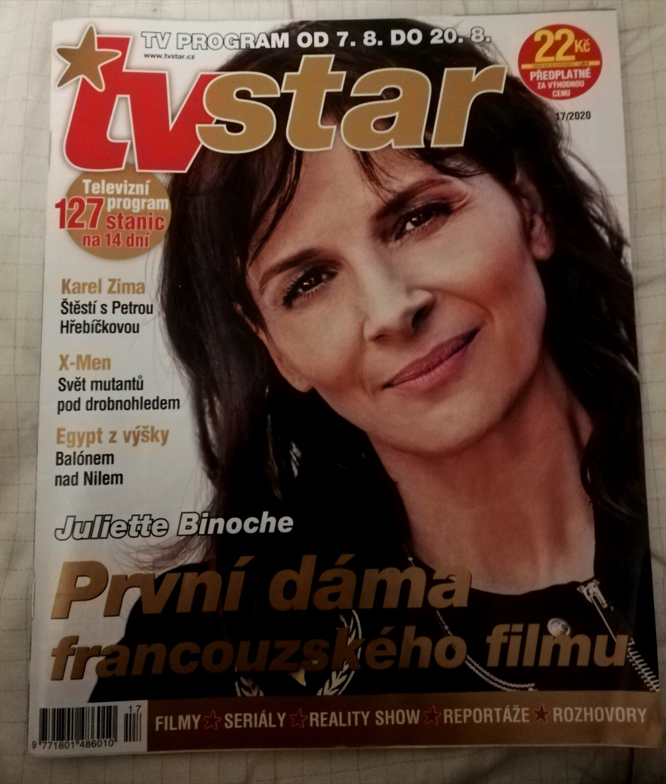 TV STAR MAGAZINE 2020 JULIETTE BINOCHE SEXY CZECH | eBay