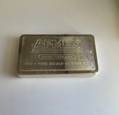 10 oz Silver Bar APMEX .999 Fine Stackable | eBay.de